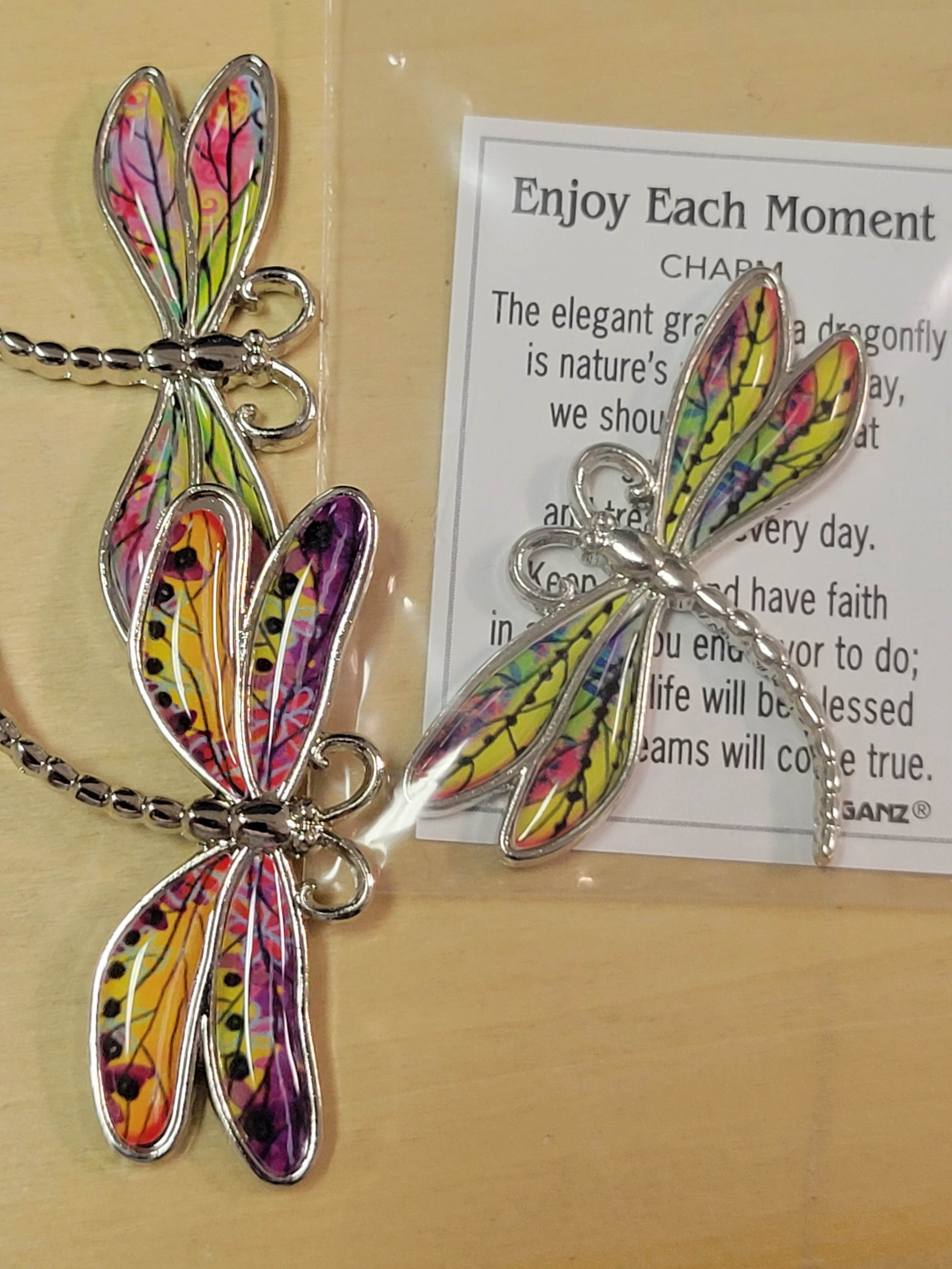 dragonfly pocket charm token Ganz | Angel Wings & CT